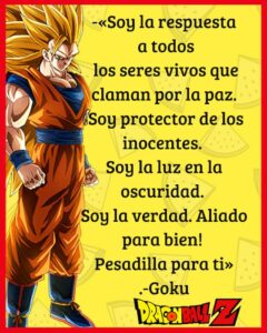 Las MEJORES CITAS y FRASES de DRAGON BALL Z 【 2022